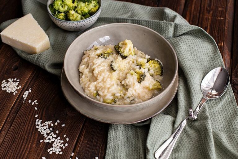 Parmesan Risotto mit Brokkoli - einfach nachzumachen