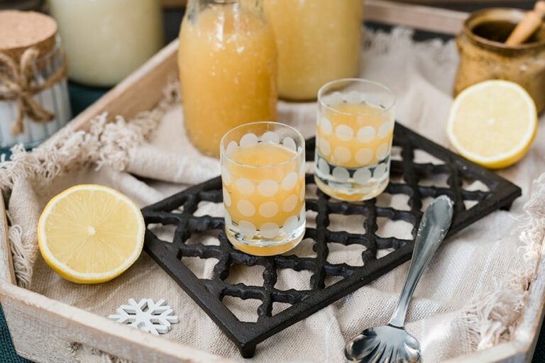 Zitronen Ingwer Shot mit Honig Rezept - schnell & einfach