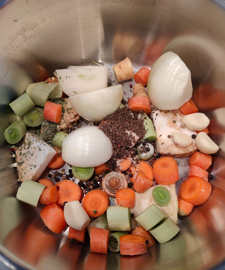 Haxe aus dem Airfryer - Knusprige Schweinshaxe mit Bier